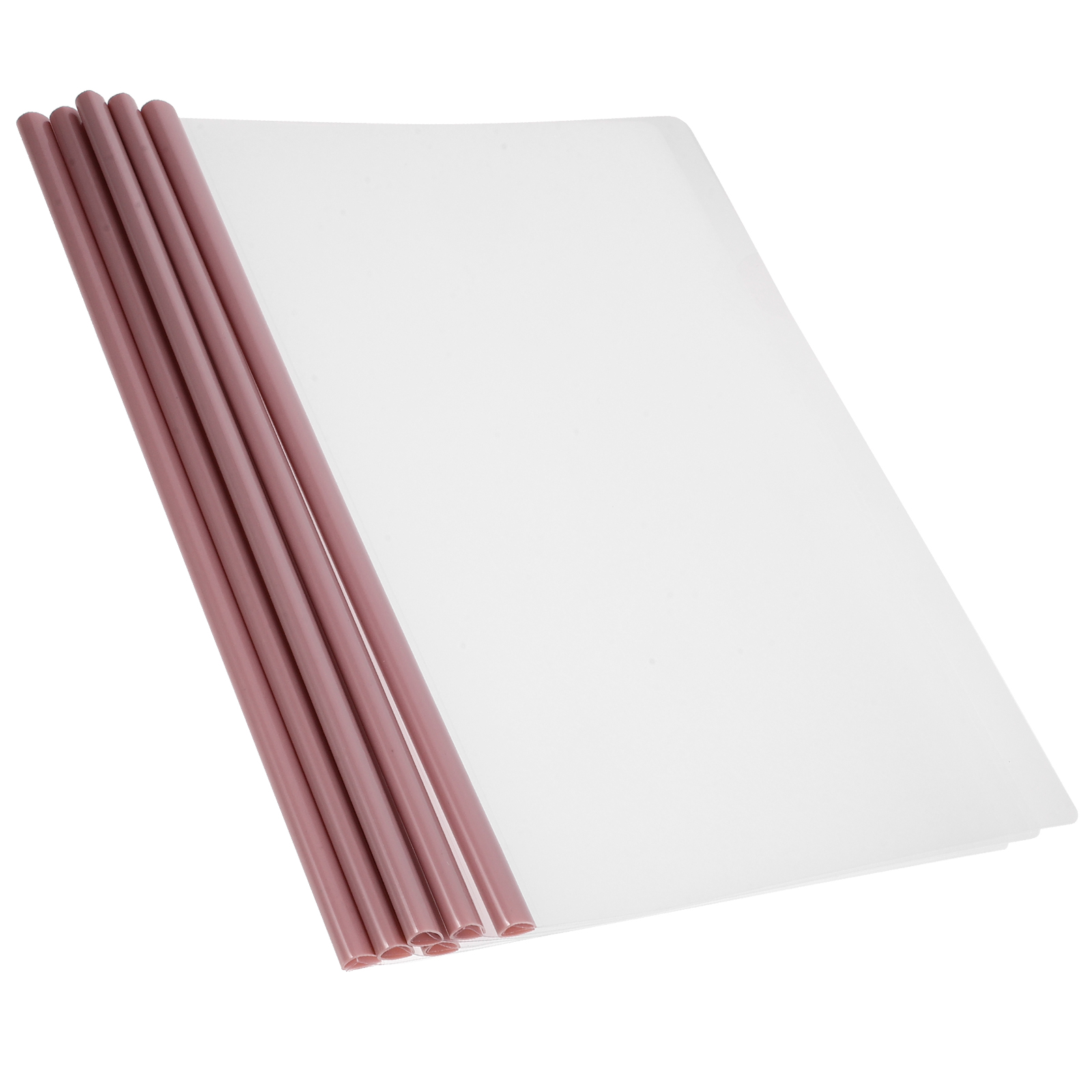 Transparent Drawbar Book Cover Clear Folders for Documents Plastic ...