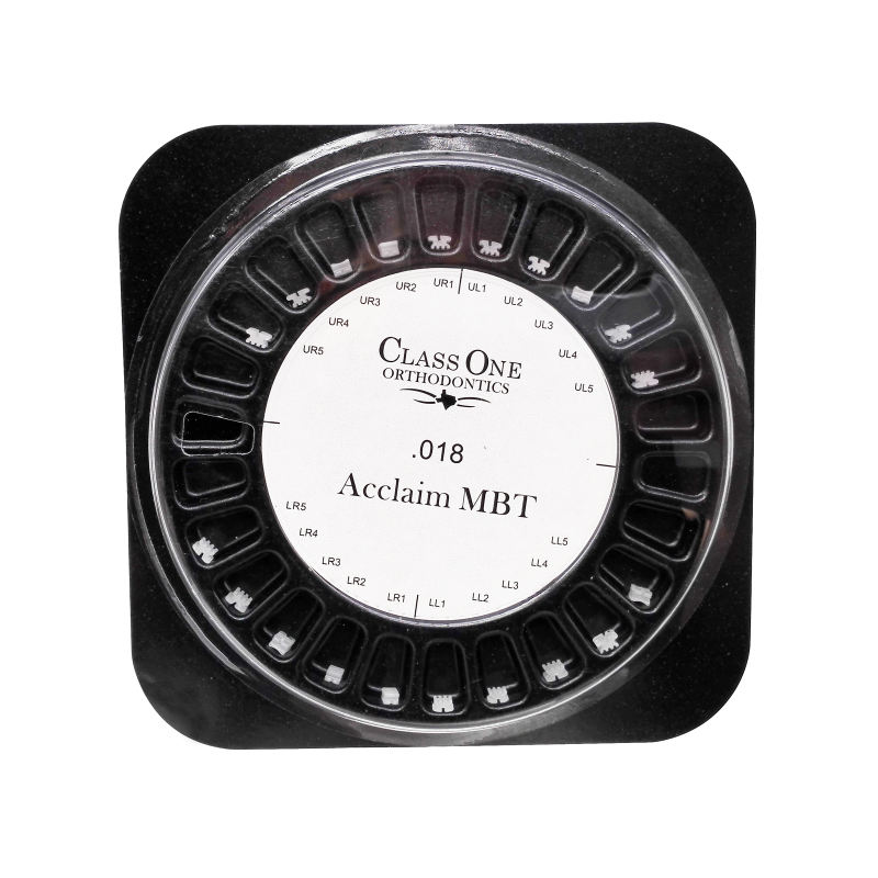 Ceramic Bracket Kit Acclaim MBT 0.22 / Orthodontic Ceramic Brackets ...