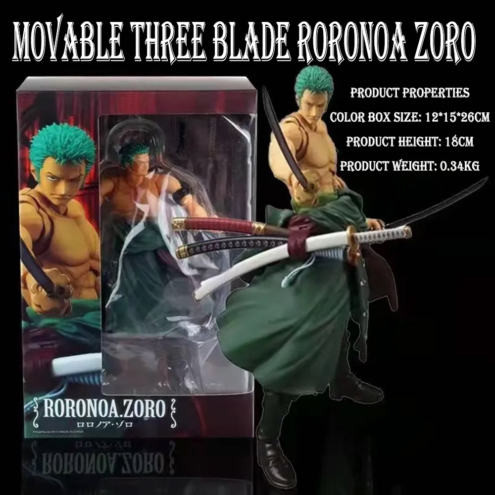 ONE PIECE-Roronoa Zoro Solon Joint Movable Hand Model Garage Kits ...