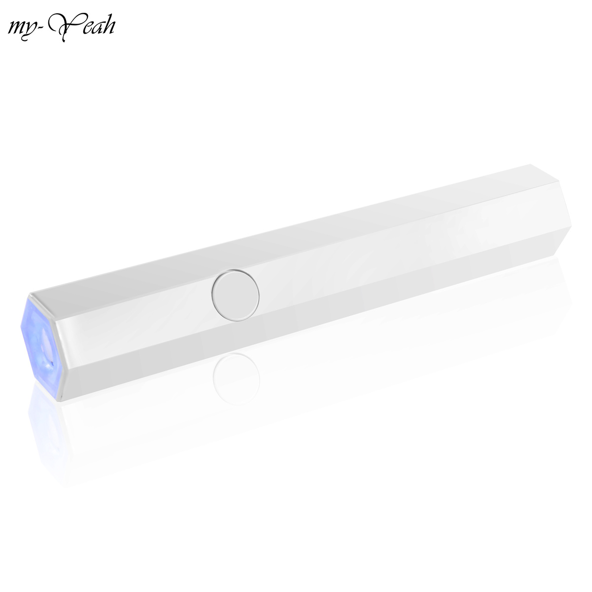 Myyeah Mini Portable 3 Leds Handheld Lamp USB Flashlight UV Lamp ...