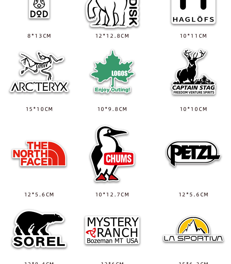 Arc'teryx Arcteryx Logo Sticker Decal 10cm x 6.5cm New Styles Every ...