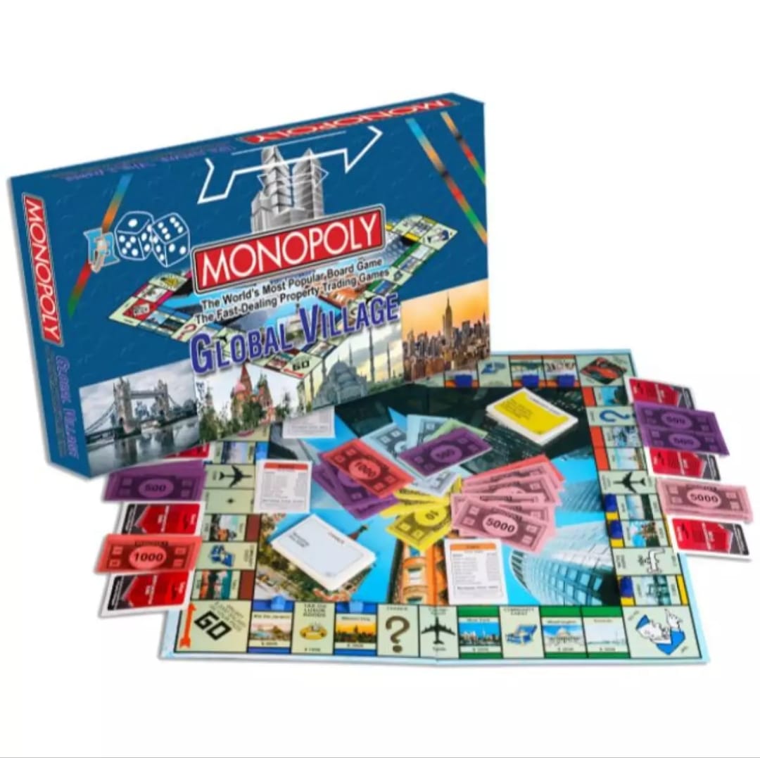 Monopoly Global Village Property Trading Game Original - Monopoly Plus ...