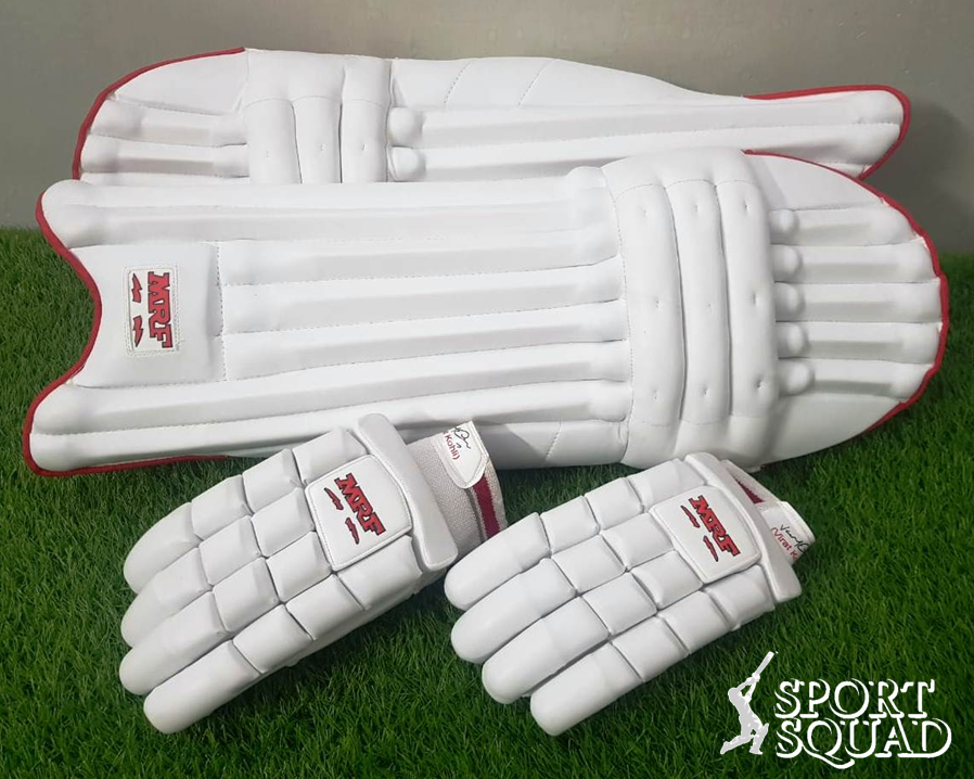 Professional Standard Black Cricket Batting Pads and Gloves - Combo Set ...