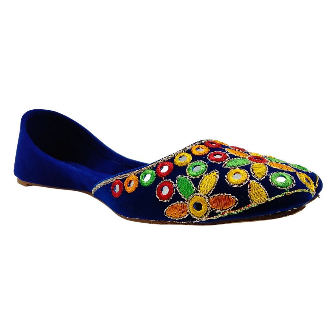 Blue Khussa For Girls and ladies KH0630 | Daraz.pk