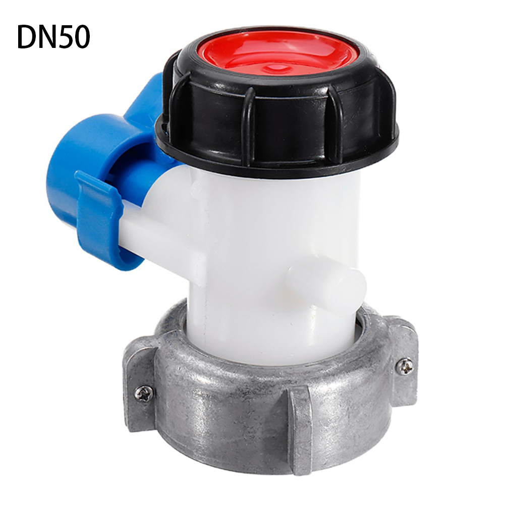 62l75mm Metal Butterfly IBC Tote Tank Connection Valve Tap Water Drain ...