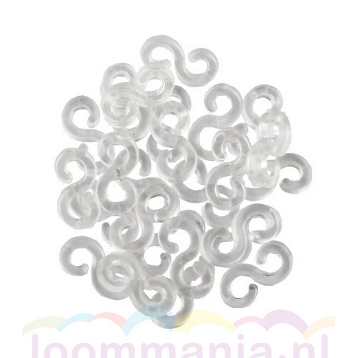 S-Clips For Loom Rubber Band (250 Pcs) | Daraz.pk