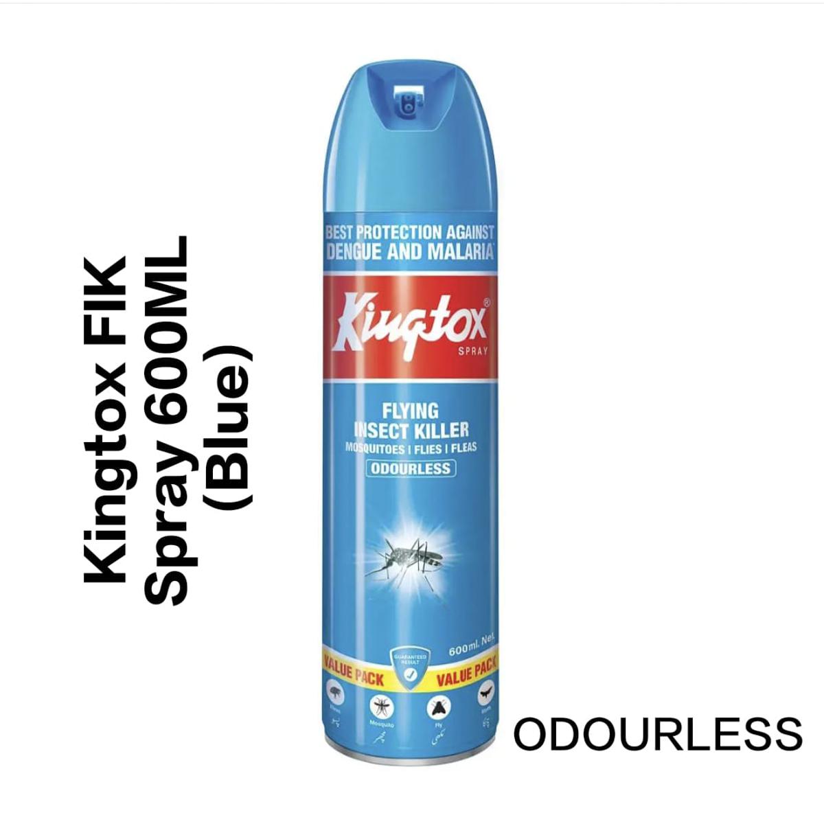 KINGTOX FLYING INSECT KILLER SPRAY 600ML (ODOURLESS) VALUE PACK | Daraz.pk