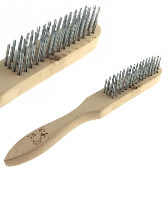 STEEL WIRE BRUSH WITH WOODEN HANDLE | Daraz.pk