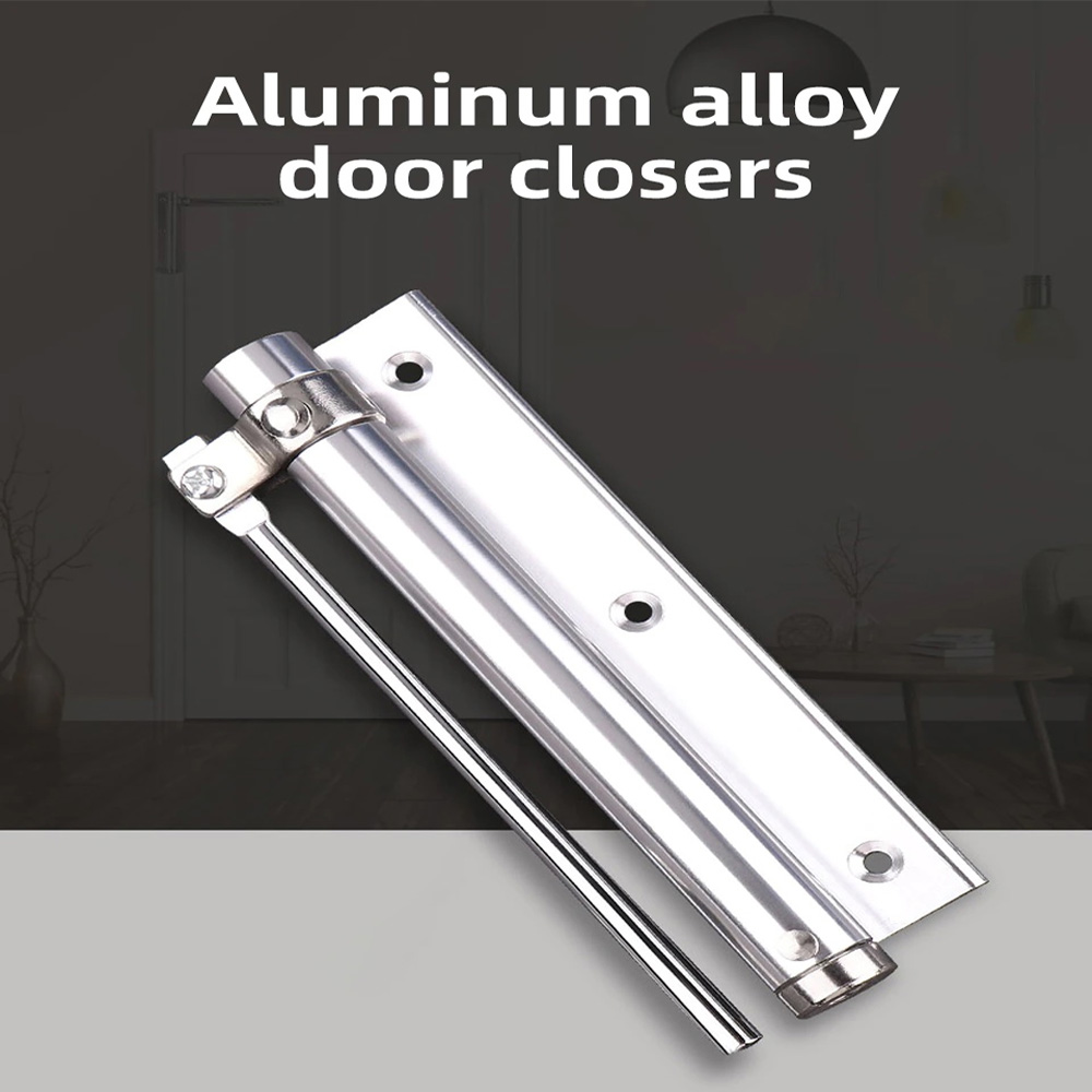 Adjustable Door Closer, Aluminum Alloy Automatic Door Closer, Spring ...