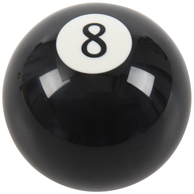 Universal Car Auto Black 8 Ball Gear Shift Shifter Knob W 8mm 10mm 12mm ...