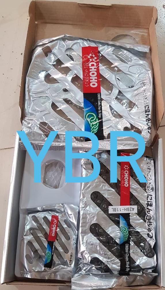 Yamaha YBR 125 Choho Chain Sprocket Kit Yamaha YBR 125 Choho Chain ...