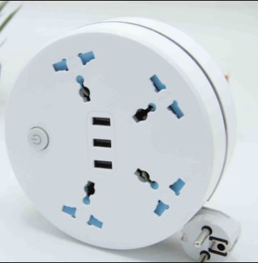 16.5 Feet Long Electrical Foldable Extension 3 USB Socket | Daraz.pk