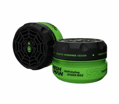 Nish Man Hair Styling Wax Spider Wax Tarentula Hair Wax Pot Green 150 ...