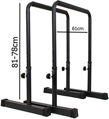 Dip Parallel Bars for Strength Workouts Fitness Push Up Stands Chest ...