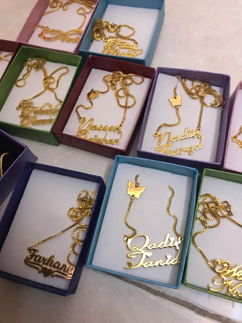 Customize Necklace, Customize Name Necklace, Name Locket, For Girls ...