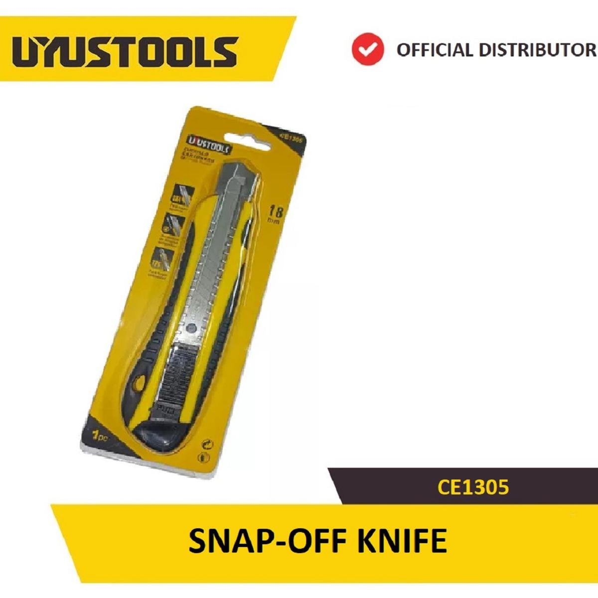 UYUSTOOLS CE1305 UTILITY KNIFE 18mm | Daraz.pk