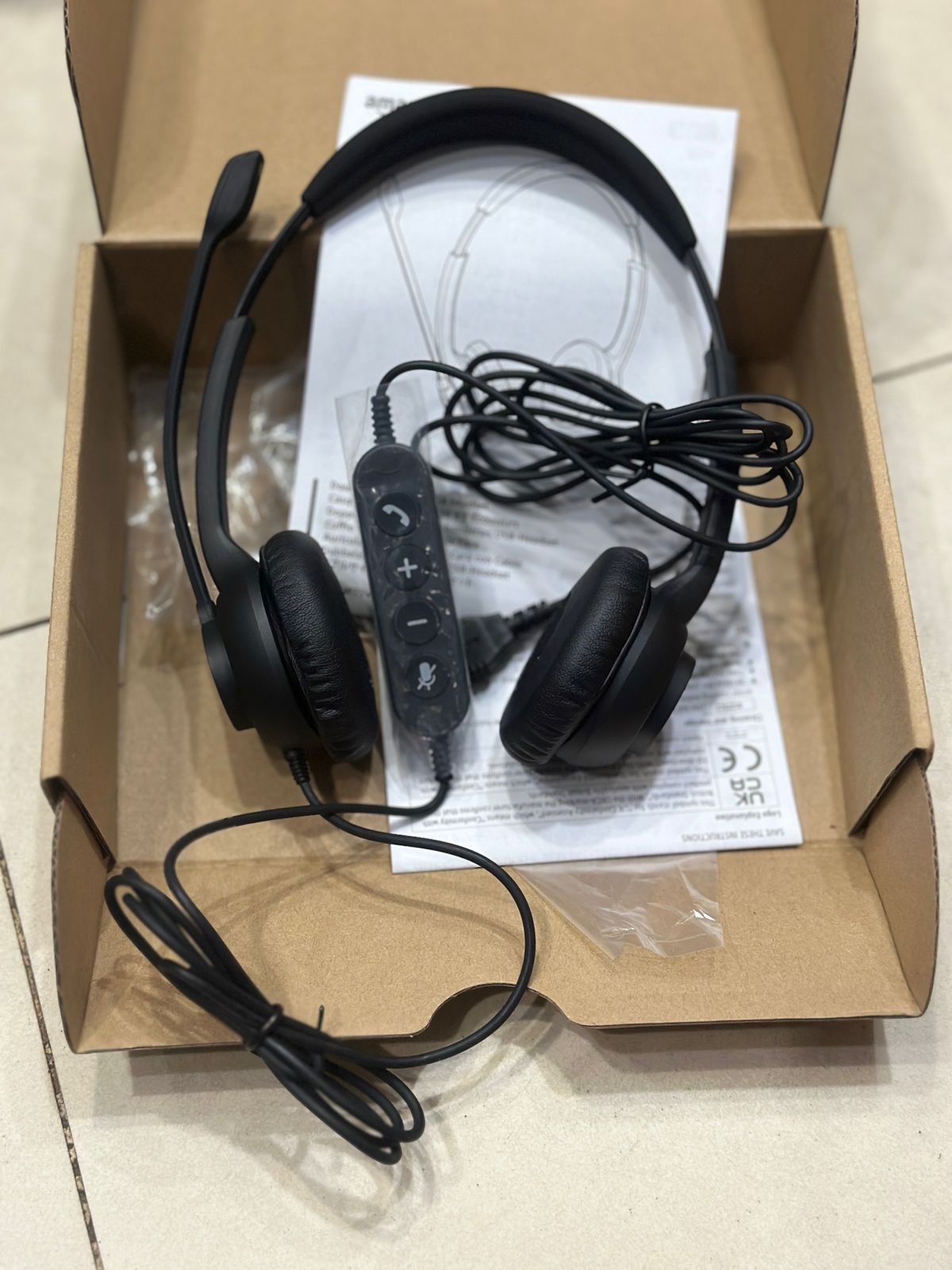 headphone USB port noise cancelling Stereo Headset with Noise ...