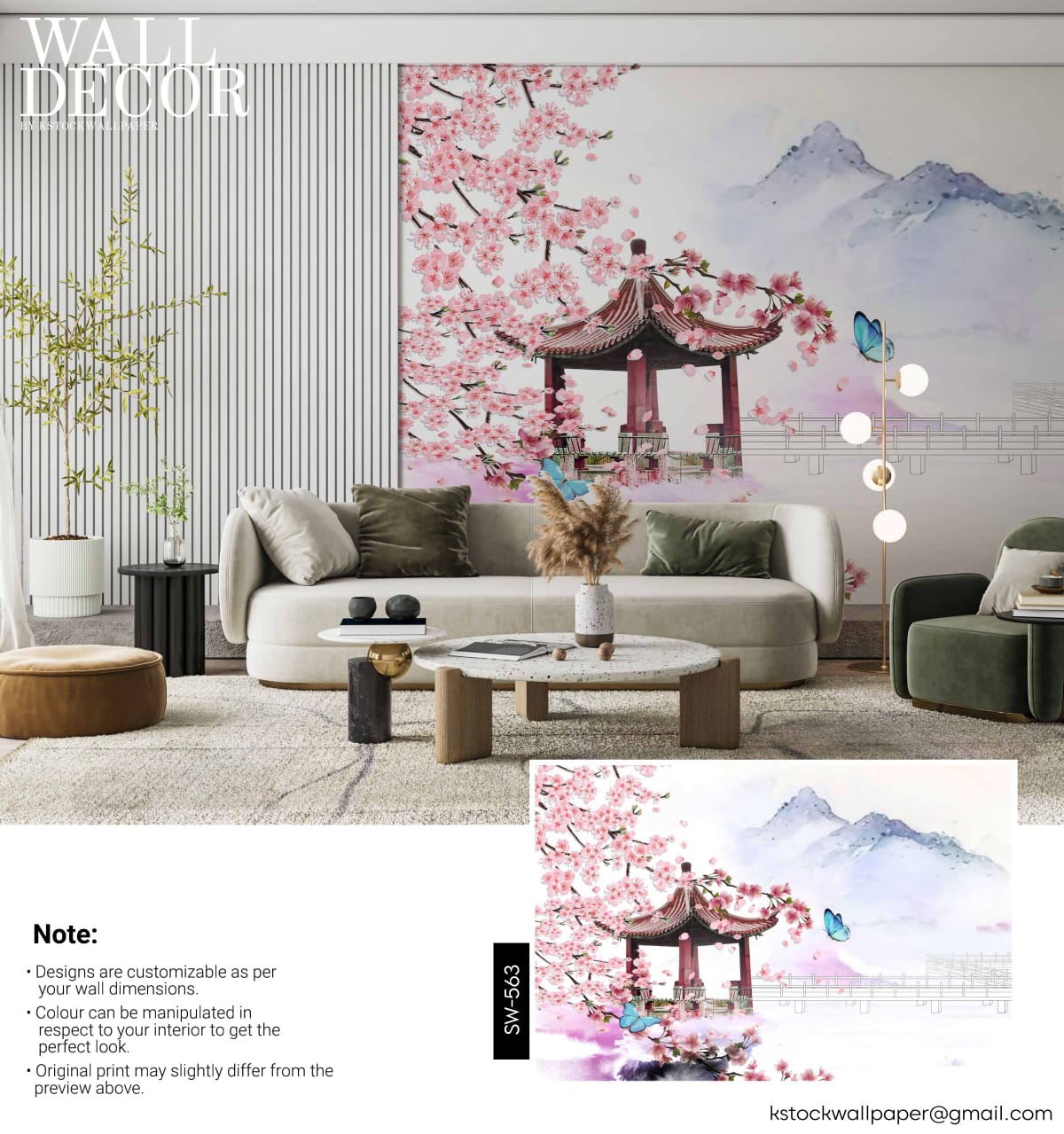 Wall Decor Wallpaper Room Decoration 3D Flex Wallpaper 10*10 Size ...