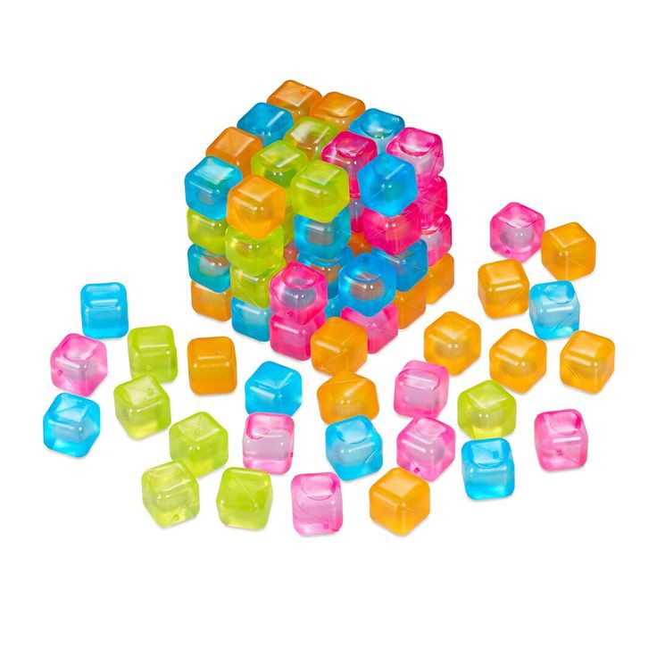 25 Pieces , Freezer Ice Cube | Cool Drink Cubes |Reusable Forever ...
