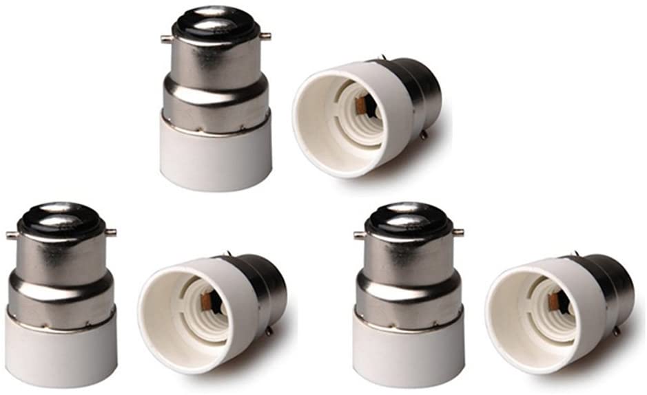 B22 to E14 Light Adapter Socket Base holder Converter,BC Cap B22 to E14 ...