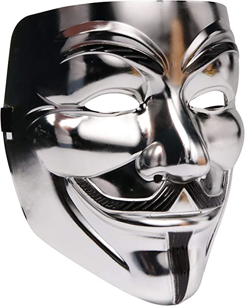 Silver Hacker Mask Ghost Dancer V Character Vendetta Mask - Cyberpunk ...