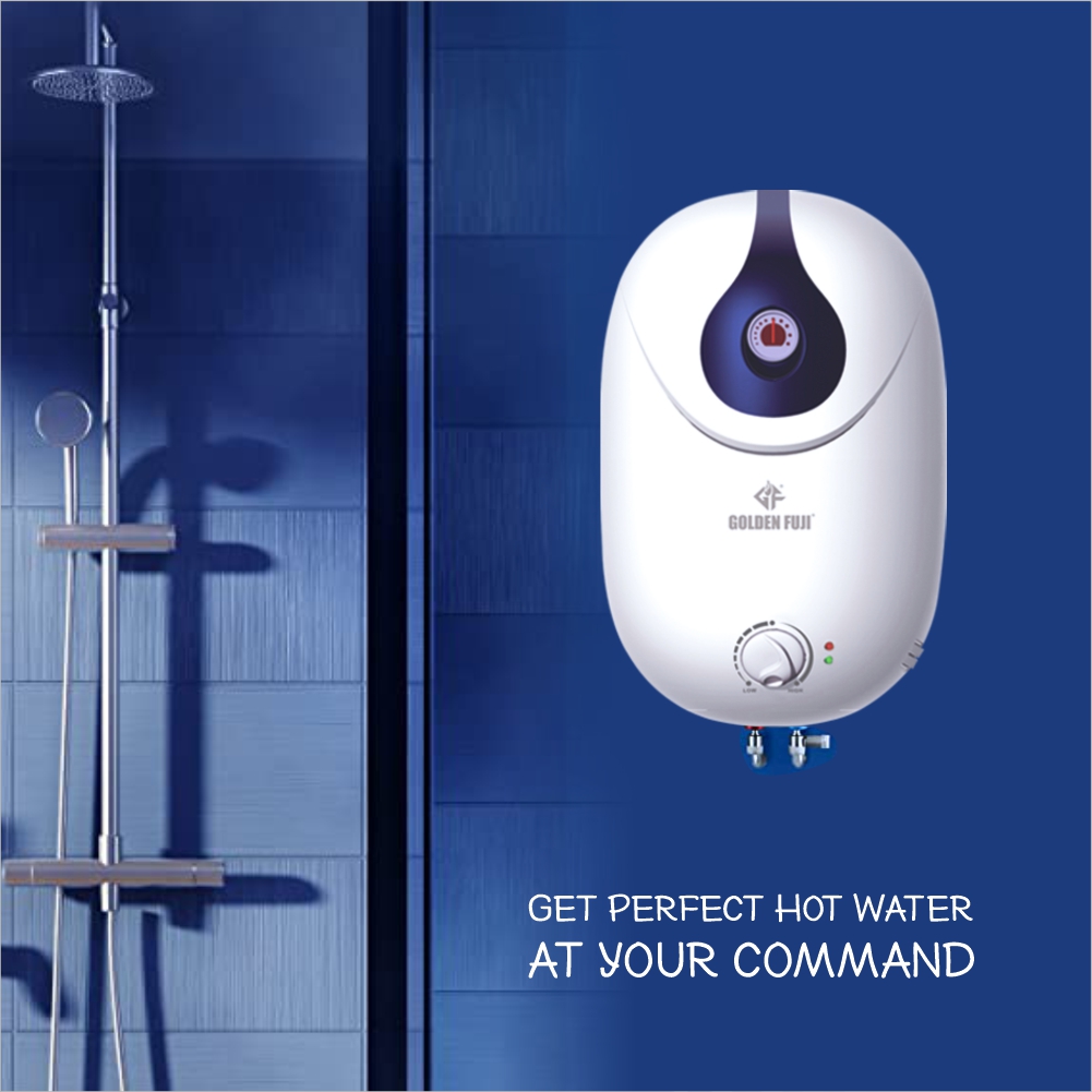 Golden Fuji - Electric Water Heater - 10 Liters Tank - Electric Shock ...
