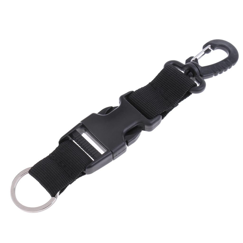 Scuba Diving Spearfishing BCD Webbing Lanyard Strap w/ Quick Release ...
