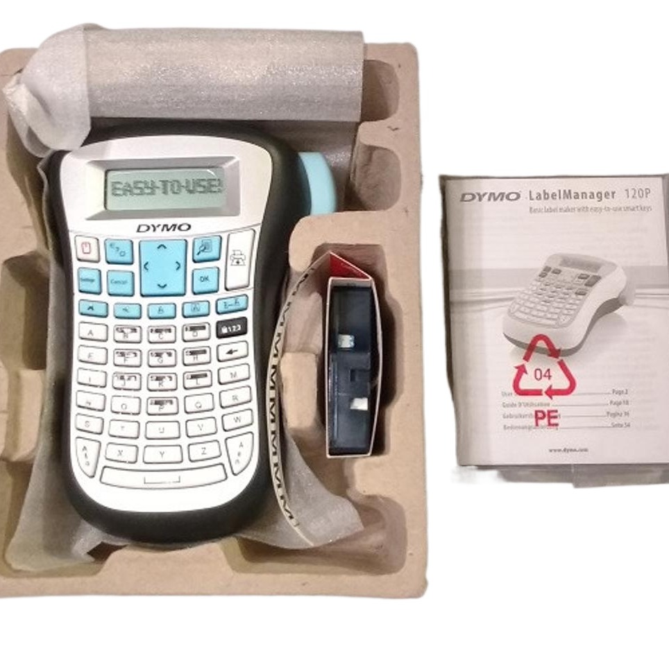 Dymo 1738349 LabelManager 120P Desktop Label Maker ORIGINAL UK ZONE ...