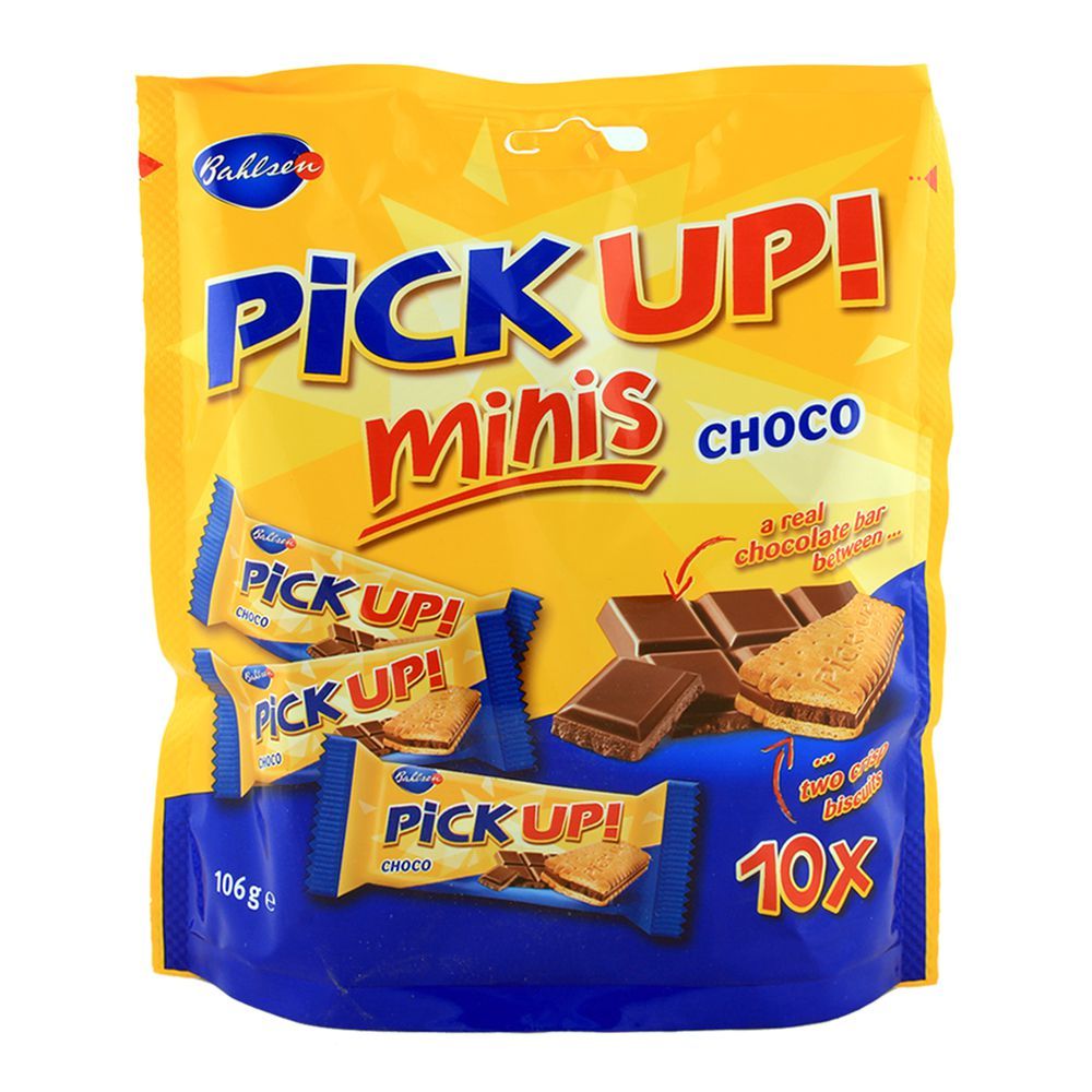 Bahlsen Pick Up Minis Milk Chocolate Sandwich10 Pcs 106 Gram Price Bahlsen Pick Up Minis Milk Chocolate Sandwich10 Pcs 106 Gram Price