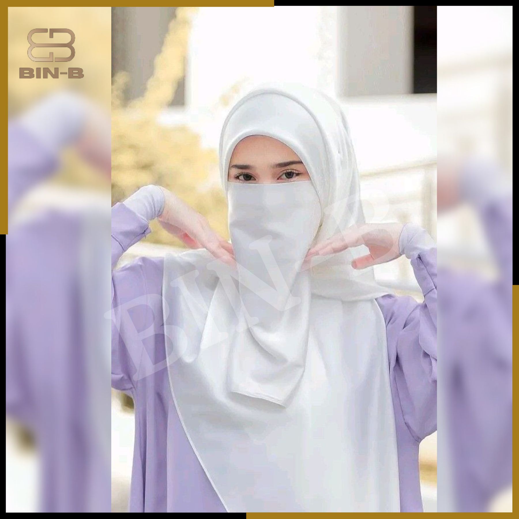 Luxury Chiffon Georgette Hijab For Girls | Lightweight feel and ...