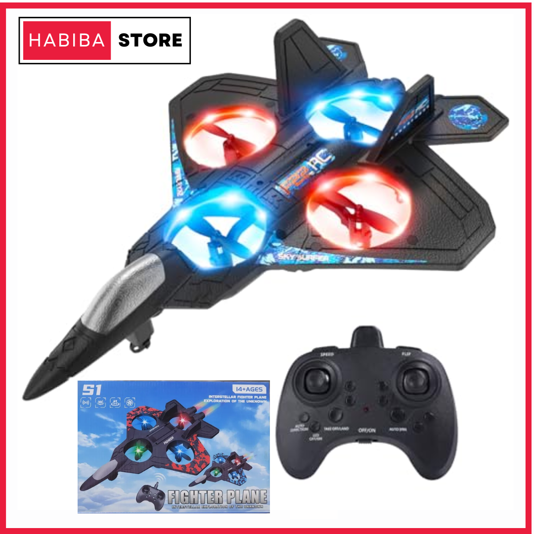 Fighter Jet Remote Control Airplane Toy for Kids | RC Fighter Jet Plane ...