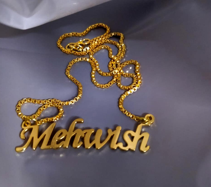 Mehwish Name Logo