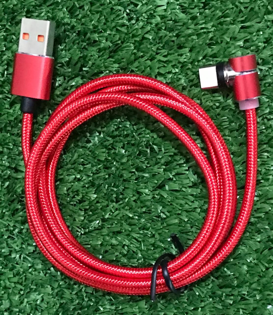 Original Magnetic Cable Q.C 3A Fast Charging + Data Cable Micro USB Android -Type-C | Daraz.pk