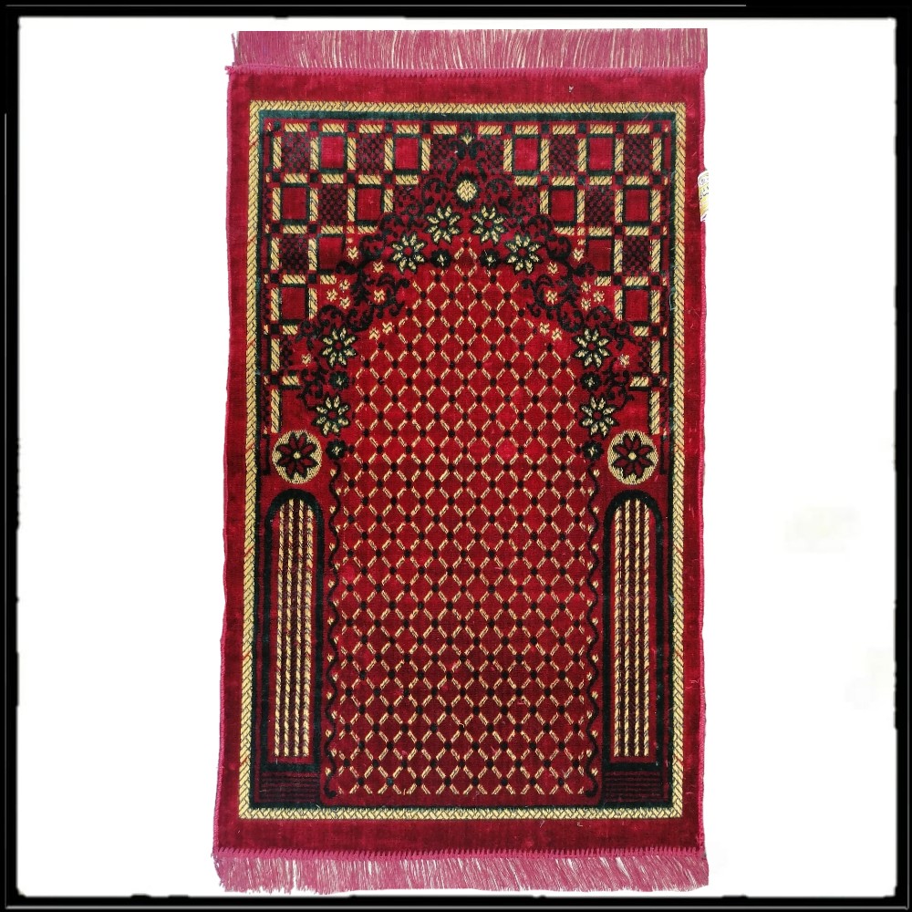 Traditional Turkish Style Prayer Rug, Jai Namaz, Janamaz Prayer Mat ...