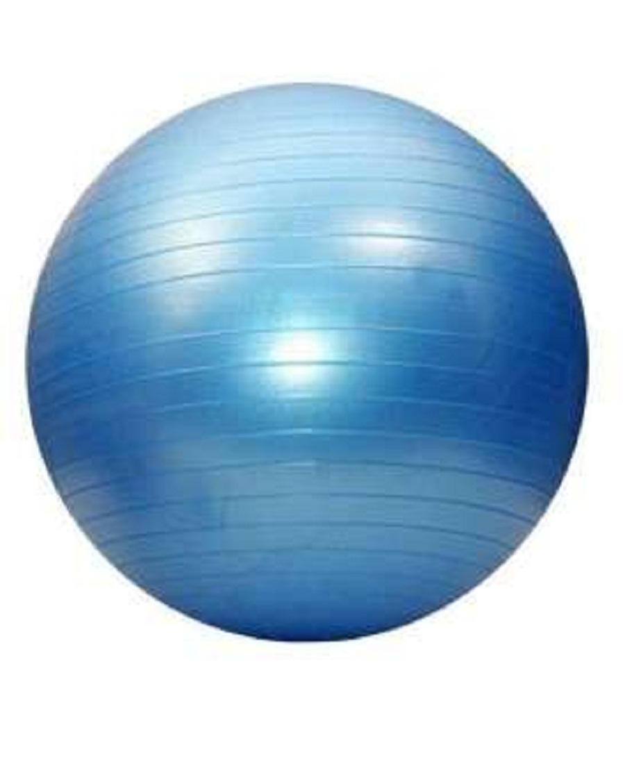 Anti Burst Imported Gym Ball With Pump - 75cm - Blue | Daraz.pk