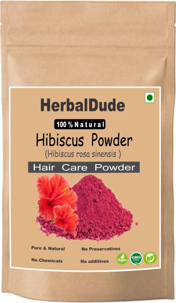 Natural Hibiscus Flower Gudhal powder (100g) | Daraz.pk