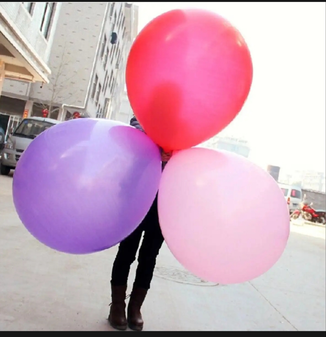 Pack Of 5 Big Huge Size Giant Balloon Multicolors for party event ...