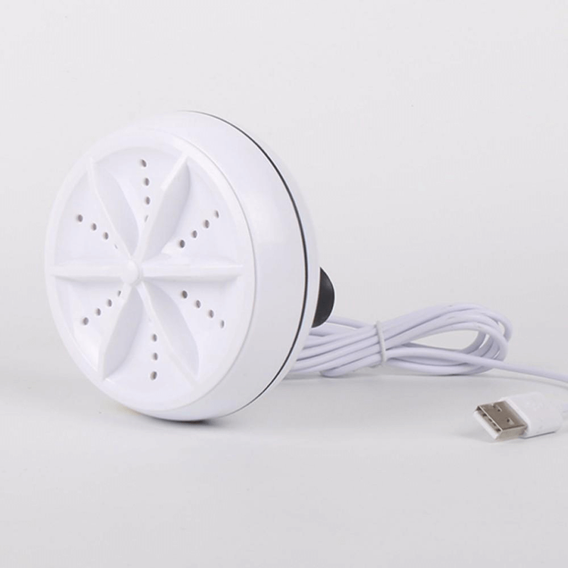 Mini Portable Ultrasonic Turbine Washing Machine Turner USB Powered ...