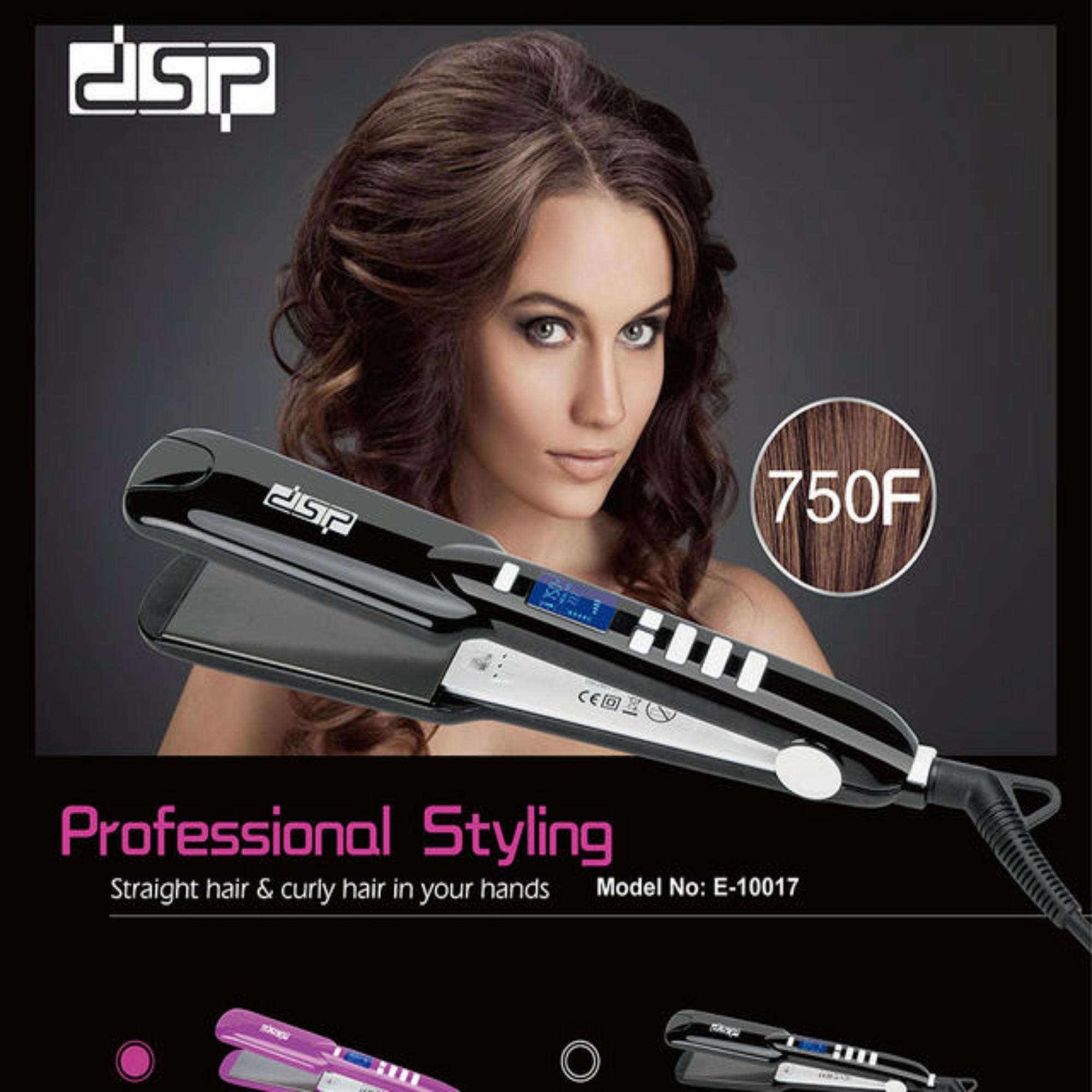 DSP Professional hair Straightener with lcd display 750c | Daraz.pk