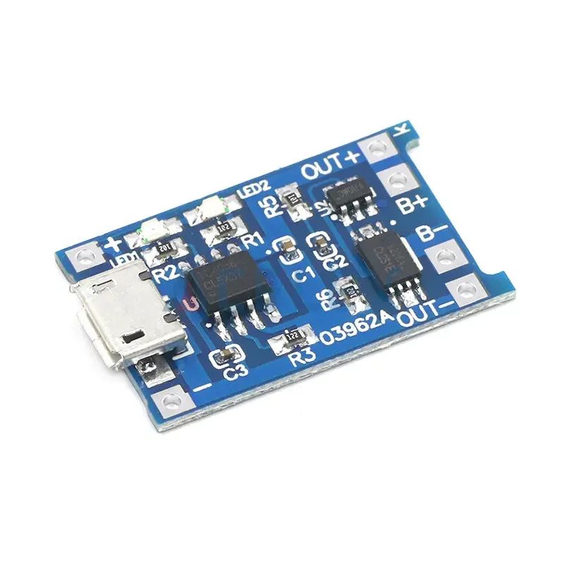 5V 1A Micro USB 18650 Lithium Battery Charging Board Charger Module ...