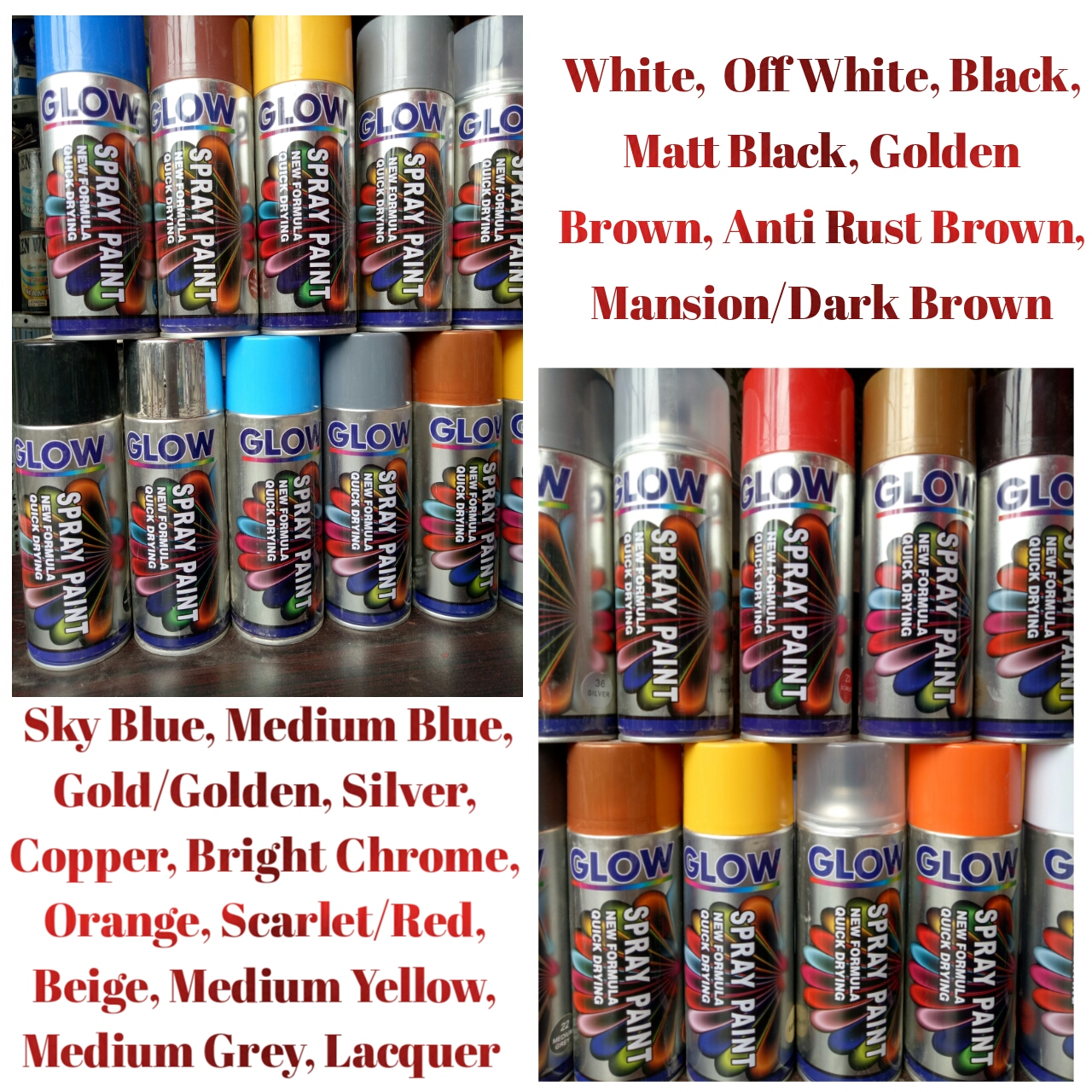 Spray paint available in all colors | Daraz.pk