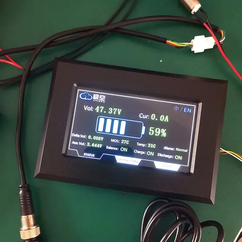 JK Smart BMS Accessory LCD Touch Screen LCD Display for Jikong Pcb ...