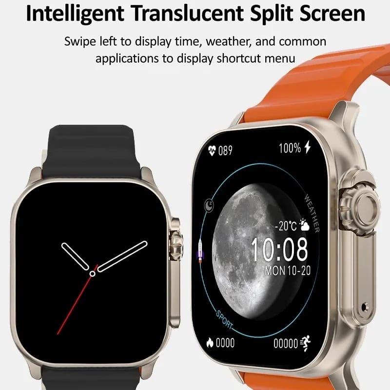 T800 Ultra Smart Watch For Men Women [touch screen,bluetooth call ...