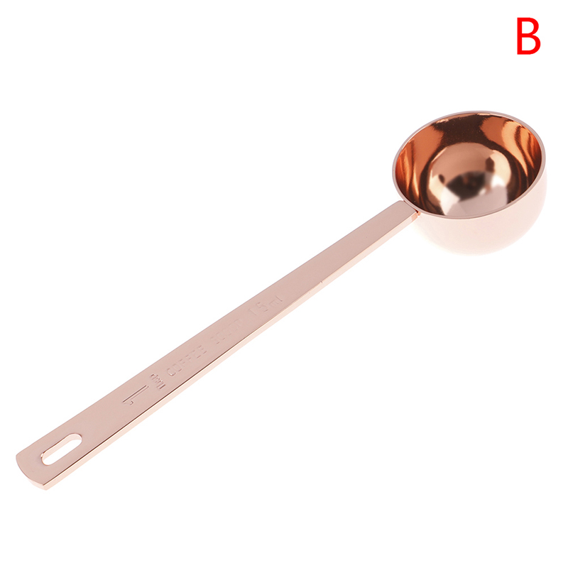 Coffee Scoop Tablespoon exact 15ML Stainless Steel Measuring Long ...