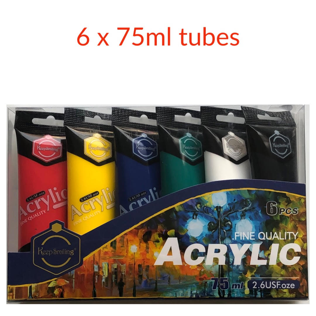 Keep Smiling Acrylic Paint – available in different set of acrylic ...