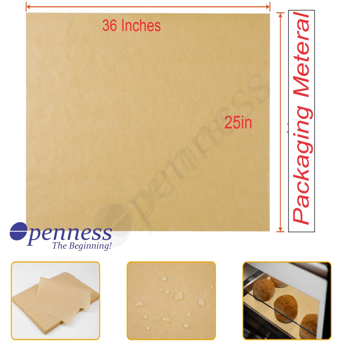 Wrapping Paper - Packing Material - 25x36 inches - Brown | Daraz.pk