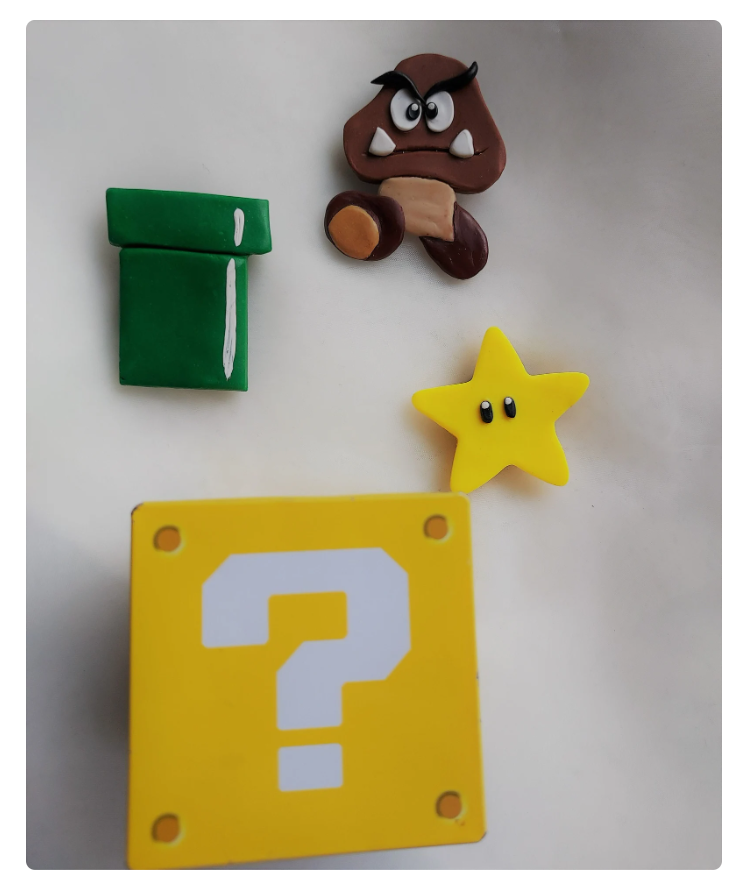 Fridge Magnet| Retro Classic Gamer Mario Bros Inspired Magnet trio set ...