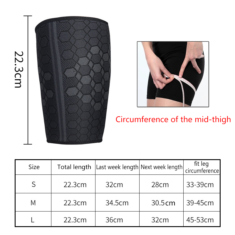 Riding Guards Muscle Basketball Anti-thigh Football Leg Thigh Nylon ...