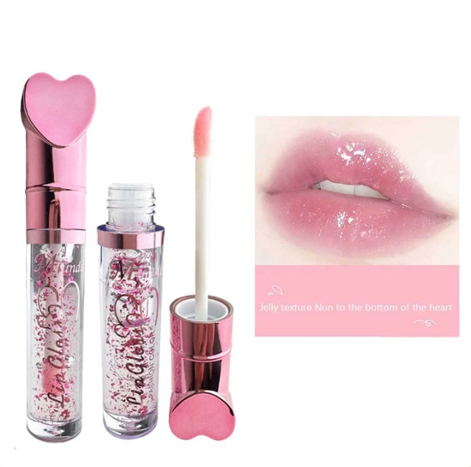 Korean Lip Gloss For Girls , Transparent Lip Gloss For Lips | Daraz.pk