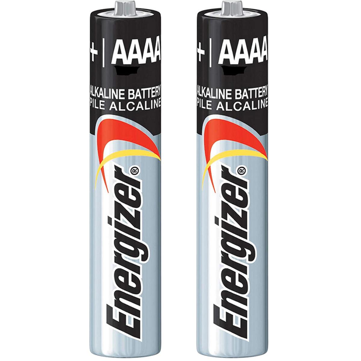 Energizer AAAA Batteries, 1.5 Volt Battery AAAA Alkaline, 2 Count ...